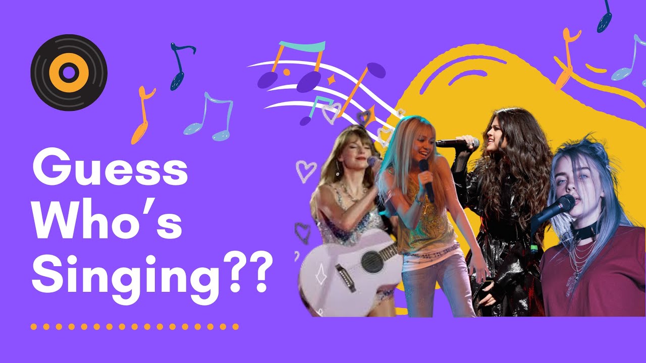 Guess Who's the Singer | Music Quizzes & Challenges | Have fun | - YouTube