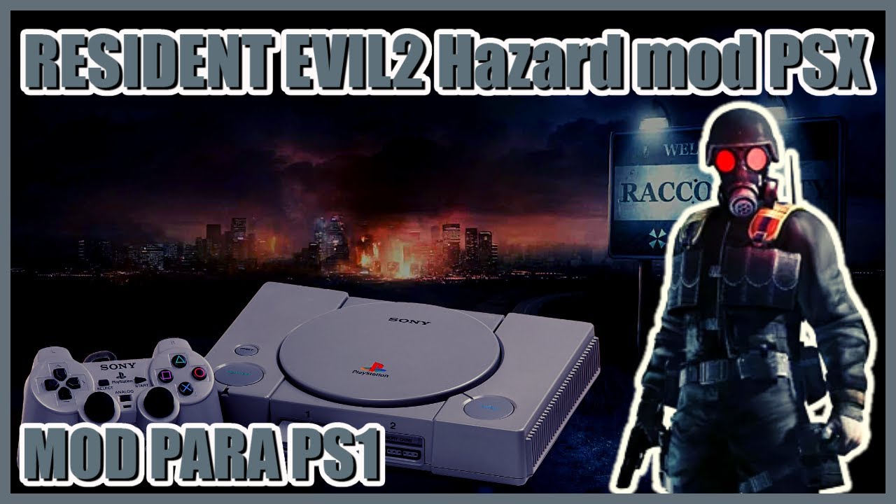 Resident Evil 2 - HAZARD MOD - PS1! Um mod para Playstation 1! - YouTube
