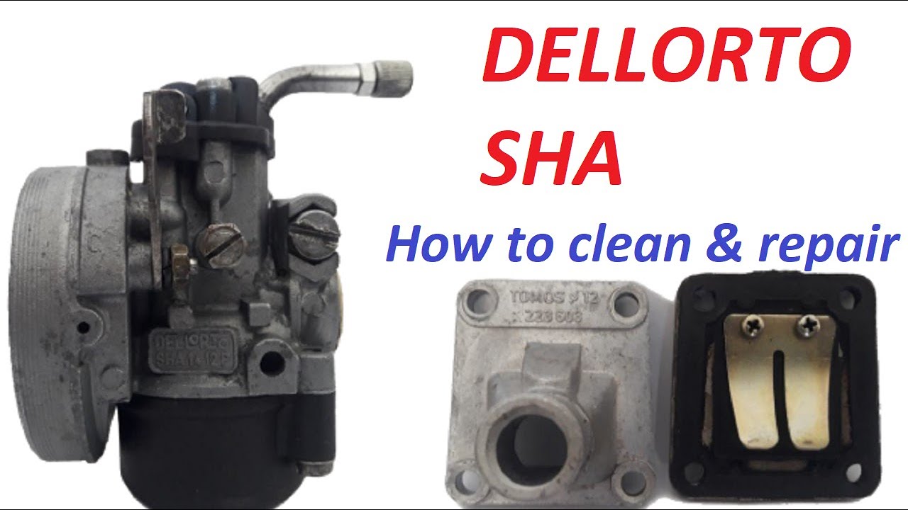 DELLORTO SHA CARBURETOR , HOW TO CLEAN AND REPAIR IT. For most 50cc ...
