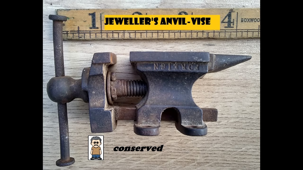 Watchmaker/Jeweller Anvil Vise: Conserved - YouTube