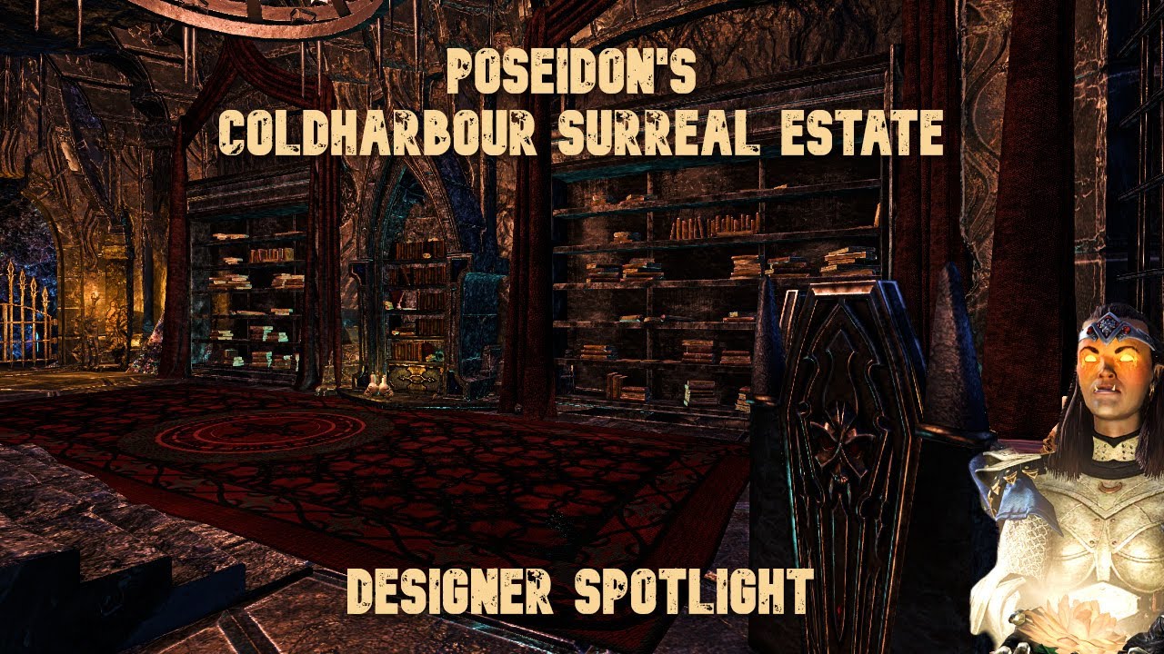 ESO Housing: Poseidon's dark & glorious Coldharbour Surreal Estate ...
