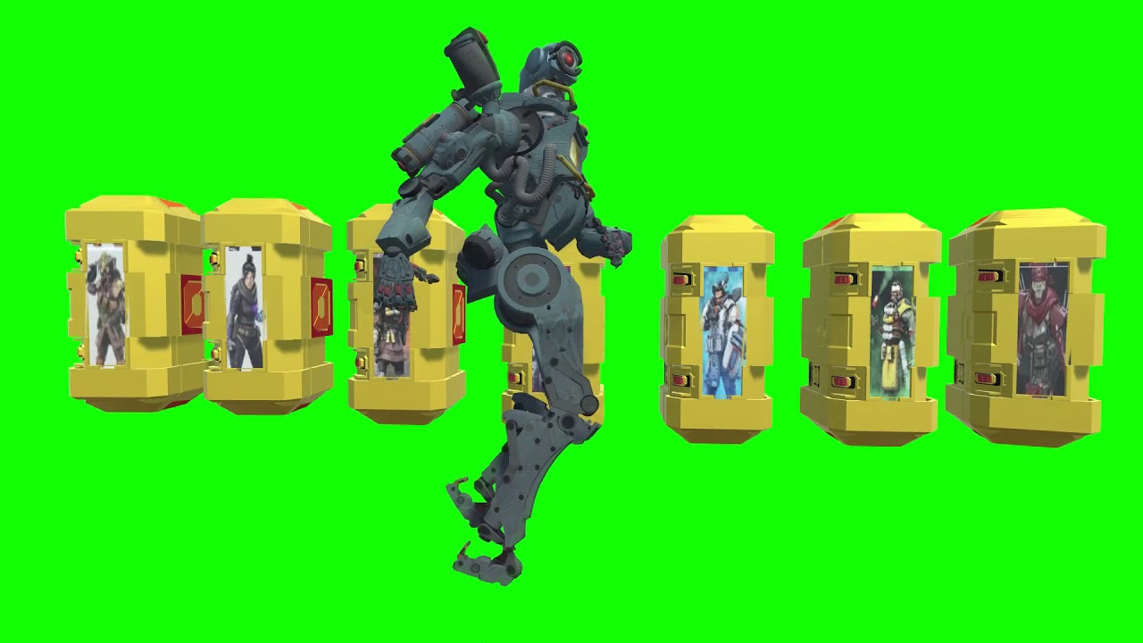 Apex Legends Death Box Dance Green Screen Part 1 - YouTube