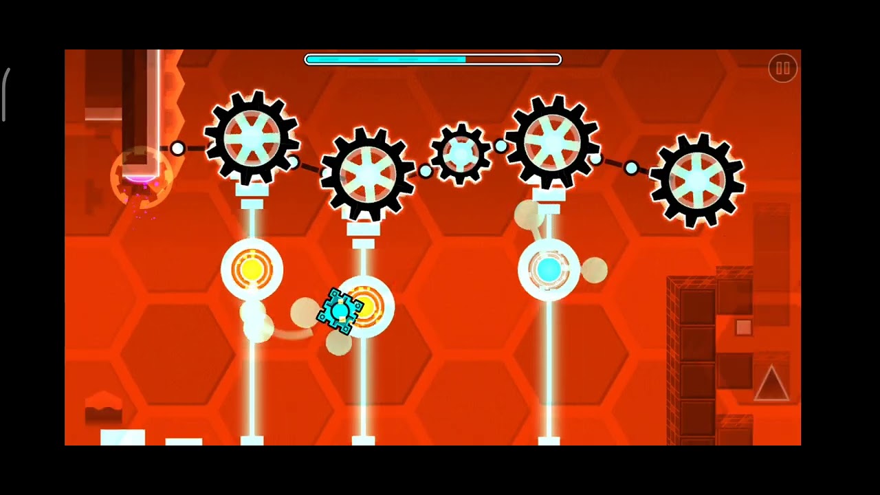 Geometry dash (Blast processing) level 17 100%!! - YouTube