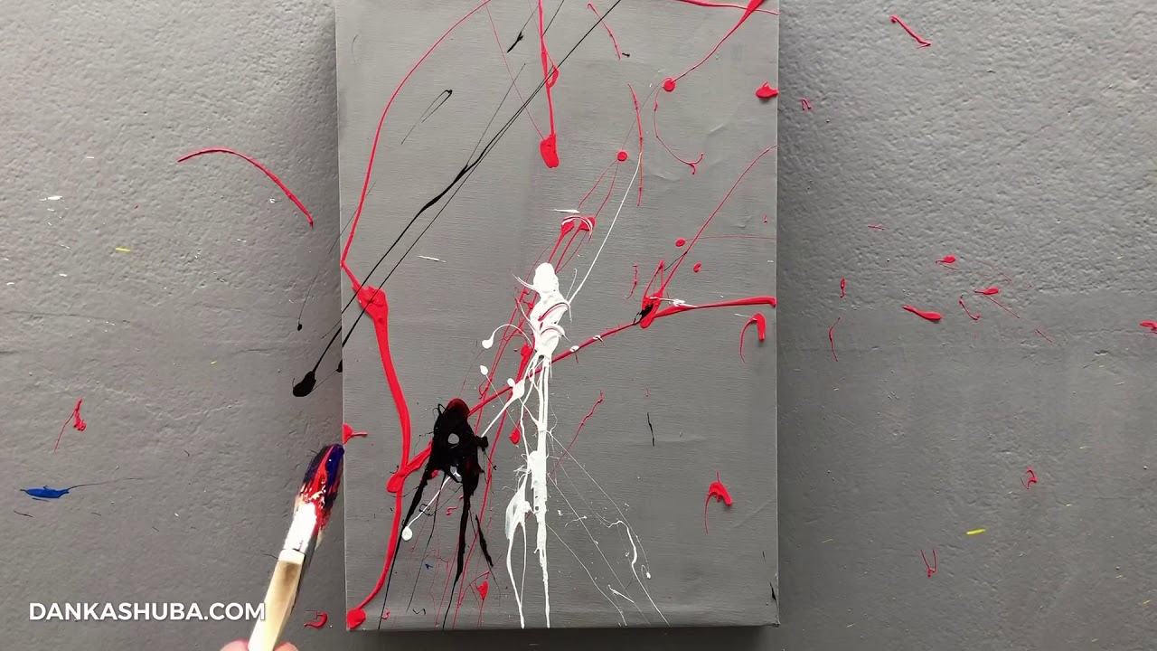 Jackson Pollock workshop - YouTube