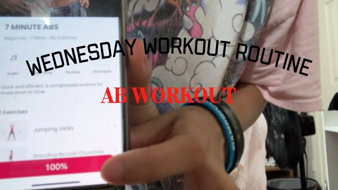 Wednesday Workout Routine - YouTube