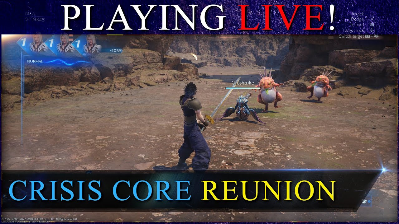 FF7 Crisis Core Reunion Walkthrough | Stat MAXING Begins! | Part 20 ...
