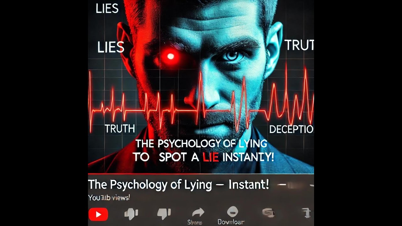 The Psychology of Lying – How to Spot a Lie Instantly! 😱 - YouTube
