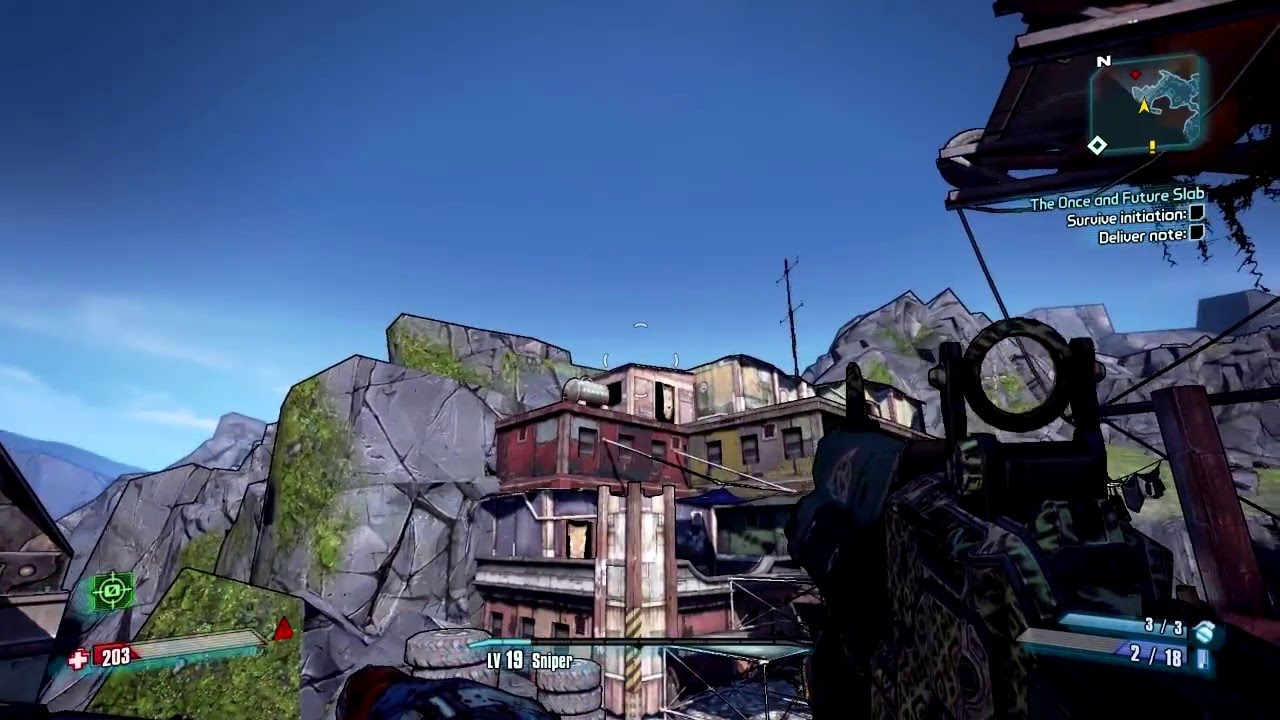 Borderlands 2 | Shieldless Playthrough | A Quest for the Rough Rider ...