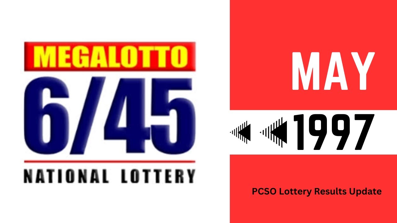 6/45 MEGA Lotto Results | May 1997 {START} - YouTube