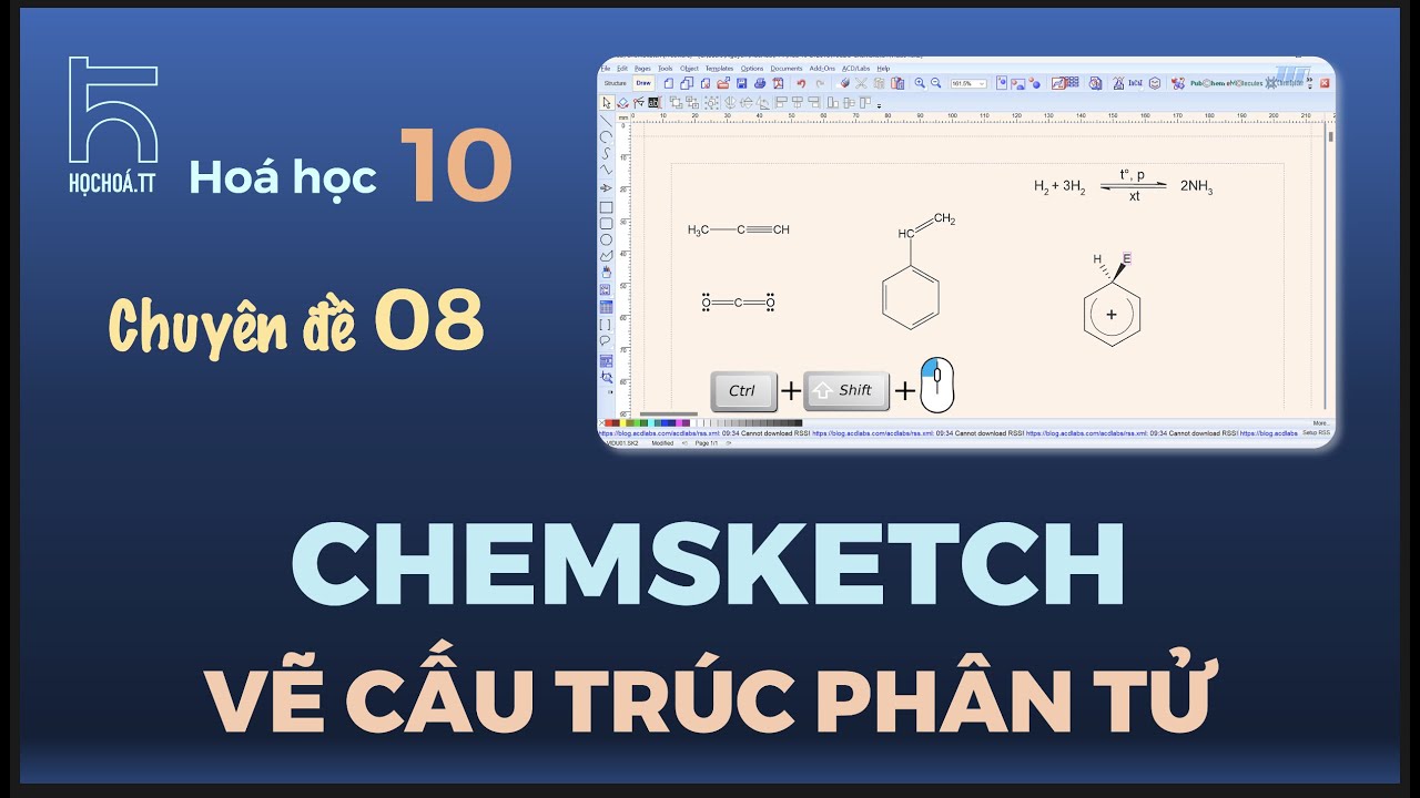 Cách Vẽ Chemsketch: Hướng Dẫn Chi Tiết Từng Bước Dễ Hiểu