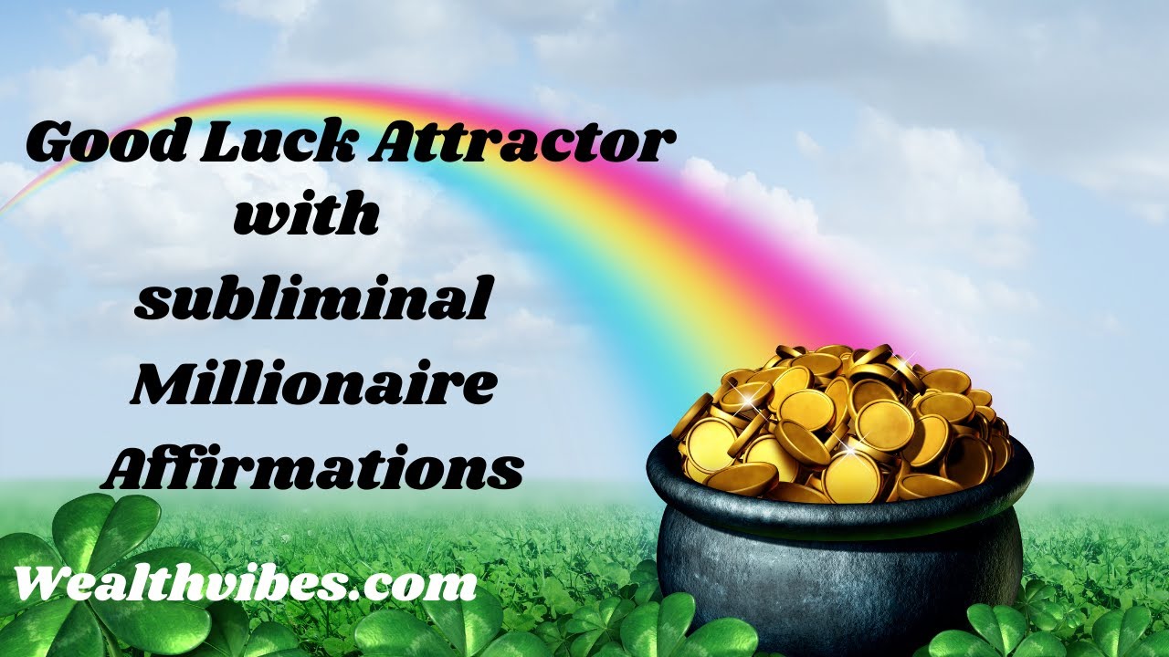 Affirmations for Good Luck with Semi Subliminal Millionaire ...