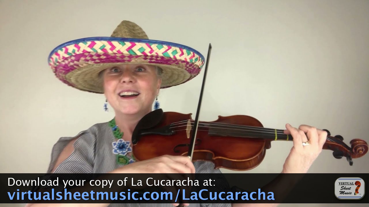 Learn to play La Cucaracha with your violin - Violin Lesson - YouTube