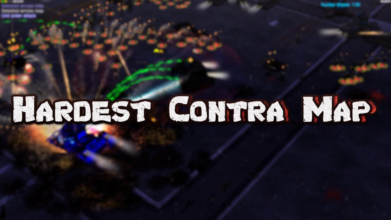 HARDEST CONTRA X MAP EVER - Laser General Challenge Remake by Burakki ...