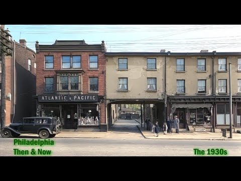 Philadelphia Then & Now / The 1930s - YouTube