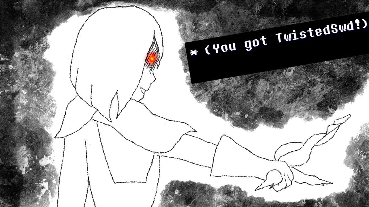 Kris Gets the Twisted Sword [HIDDEN ITEM] | Deltarune Animation - YouTube