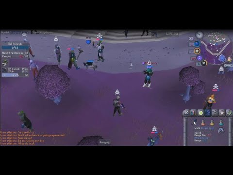 Mid Level Pure Range Pking (OSRS) - YouTube