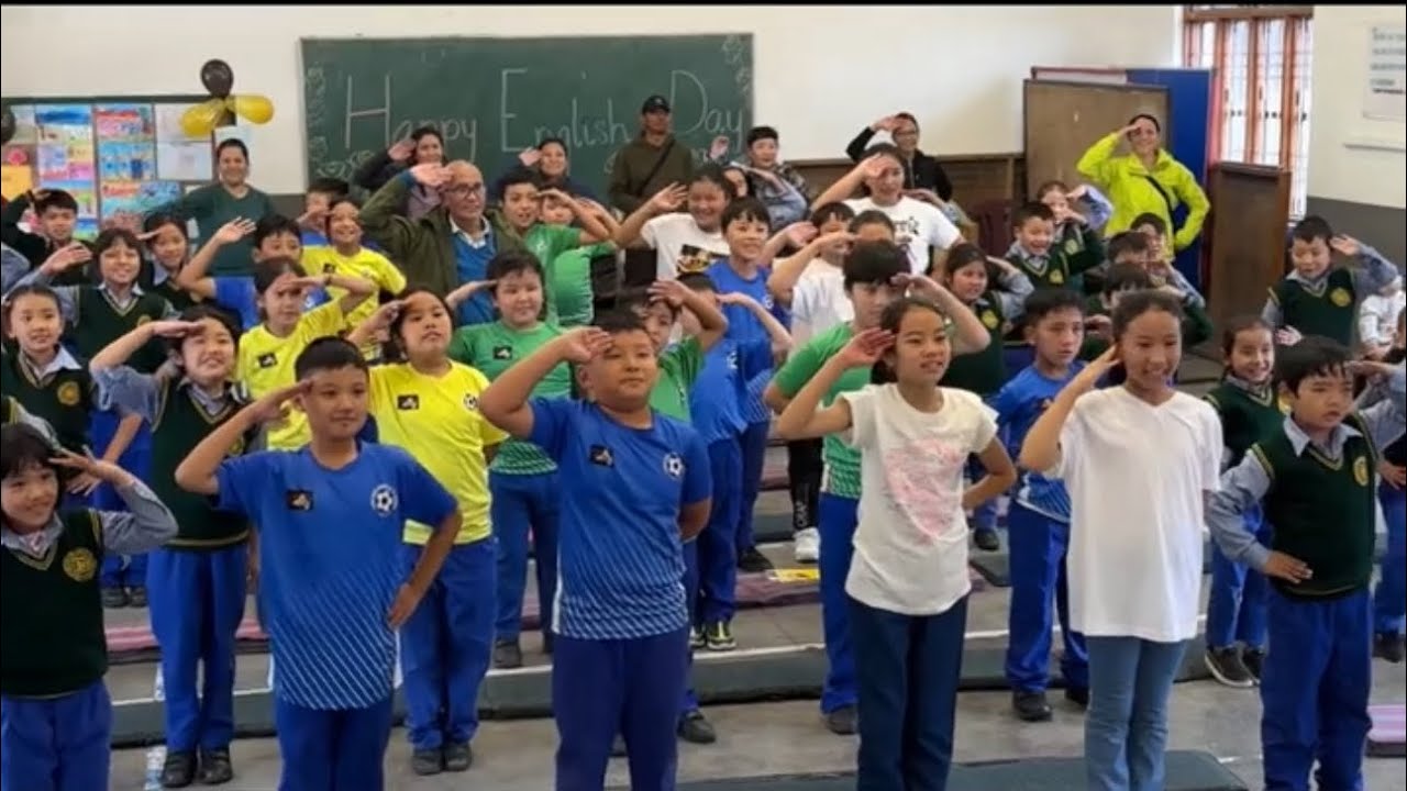 TCV Day School, McLeod family celebrate English Day 2024 - YouTube
