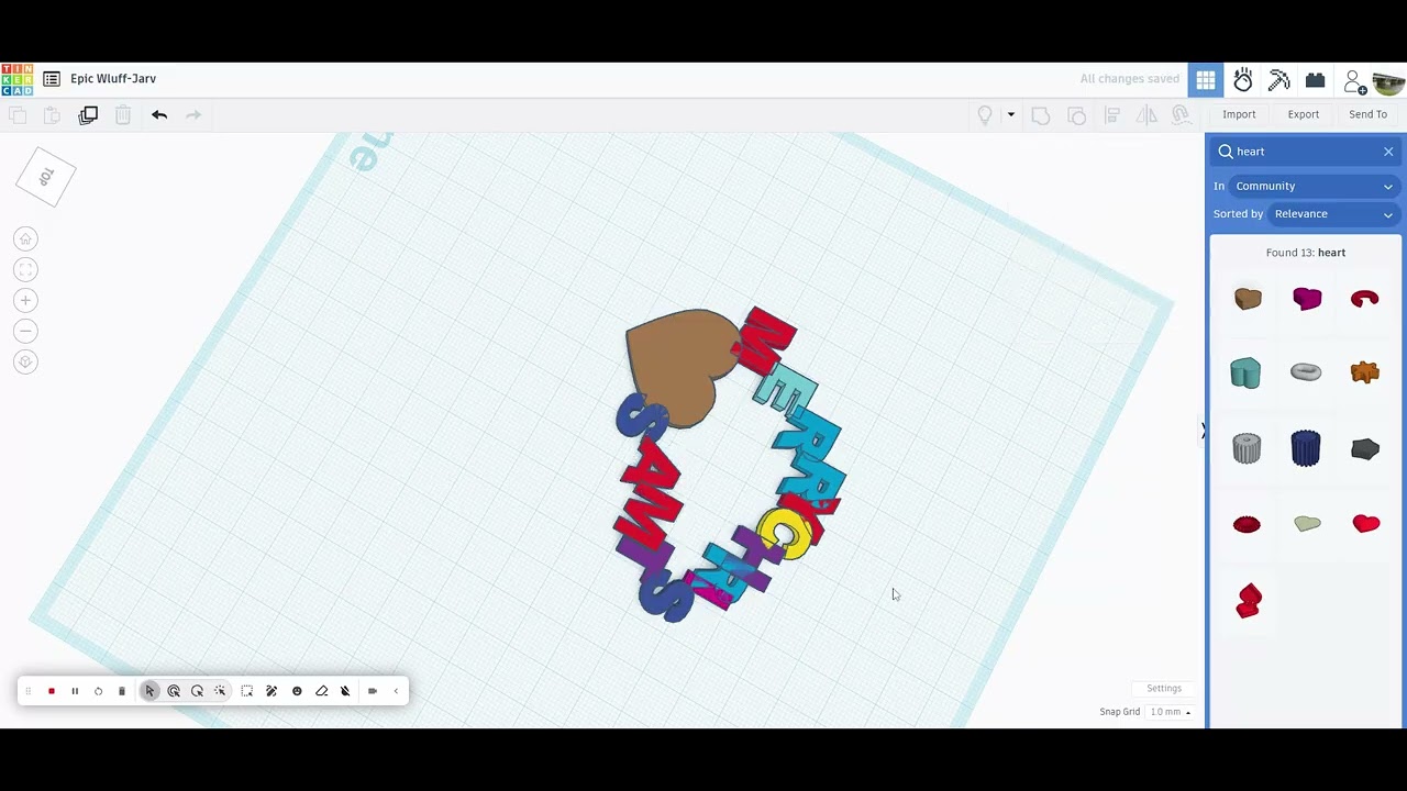 Tinkercad Merry Christmas - YouTube