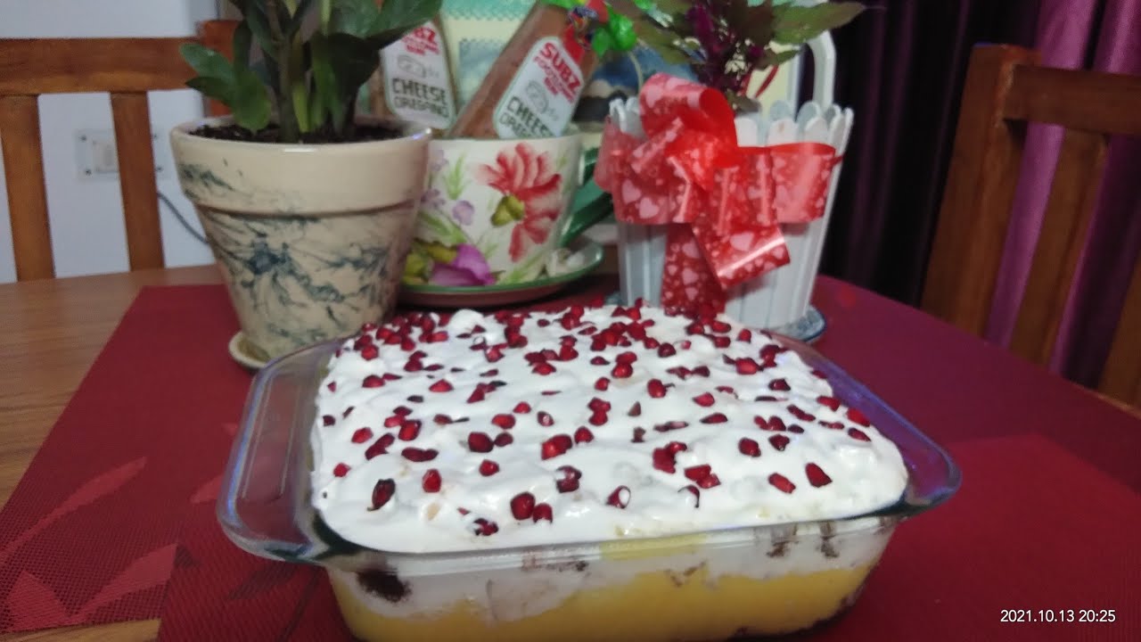 Tipsy pudding| Pudding - YouTube