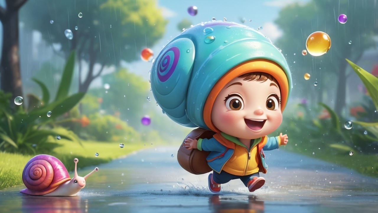 "Petit Escargot 🌿 | Comptine Pour Enfants | Glisse, Danse et Chante ...