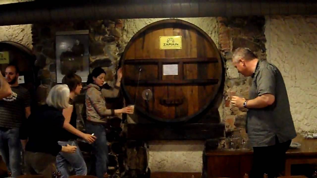 Basque Cider Drinking in Spain: A Cultural Phenomenon - YouTube
