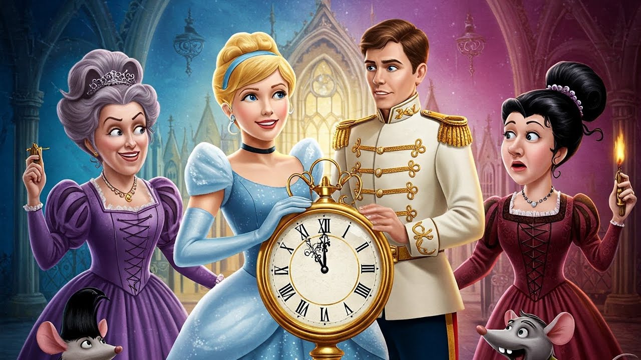 Cinderella 3 A twist in time, Stepmother's spell: prince loves ...