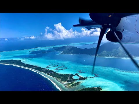 Air Tahiti 🇵🇫 Bora Bora (BOB) - Tahiti (PPT) Papeete, ATR 72-600 [FLIGHT REPORT] French Polynesia