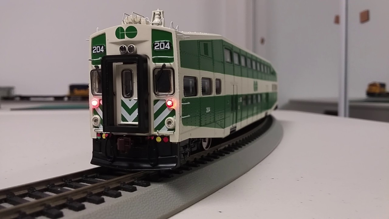 Athearn Cab Car DCC Lights/Sound Short Test - YouTube