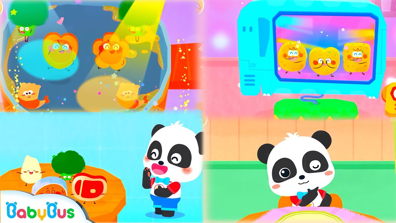 Magic Kitchen || Babybus Panda Cartoon || Android & iOS Gameplay. - YouTube