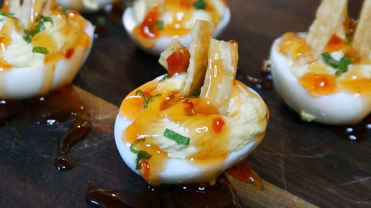 Crab Rangoon Deviled Eggs: A Delicious Fusion You NEED to Try! - YouTube
