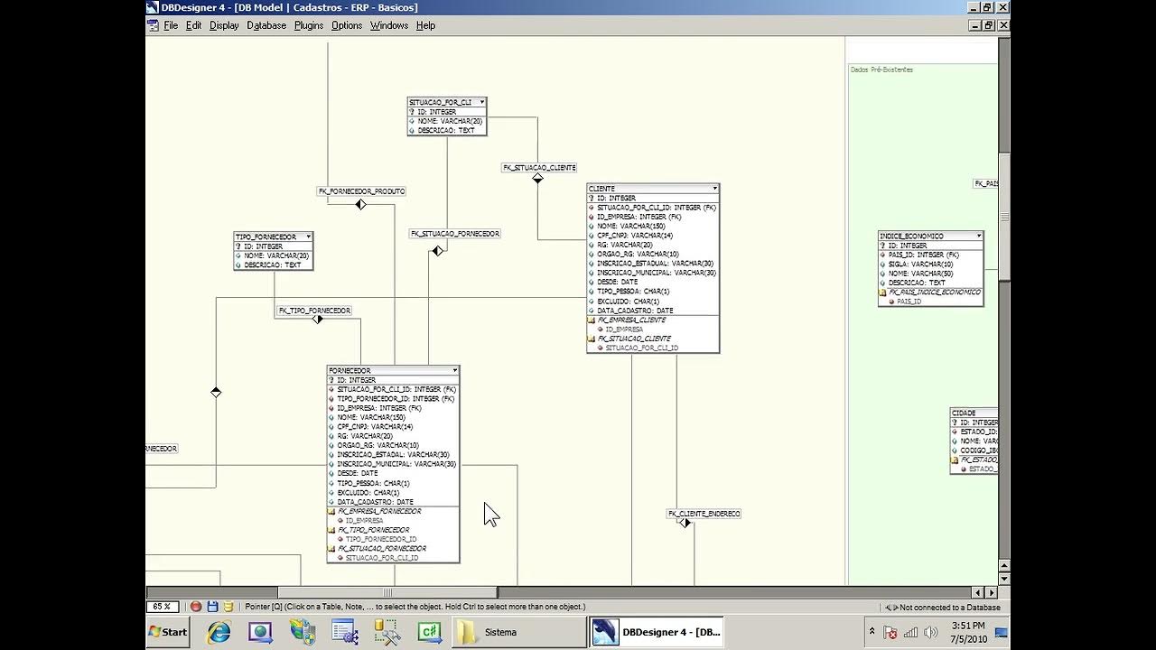 T2Ti ERP - C# - Cadastros - Video Aula 04 - DER e Script - YouTube