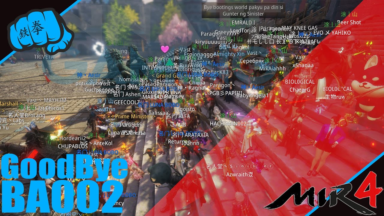 Saying Good Bye BW002 : Ending it with Server Wide Peace. Video by NagTangSit - YouTube