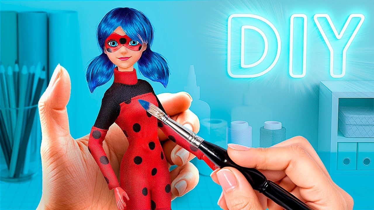 LadyBug und Cat Noir mit Baby / 11 Puppenhacks und -basteleien - YouTube