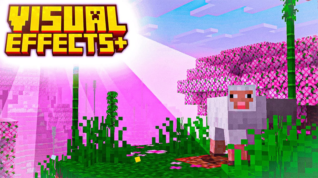 El RESOURCE PACK más ÉPICO de Minecraft Java: "Visual Effect" - YouTube