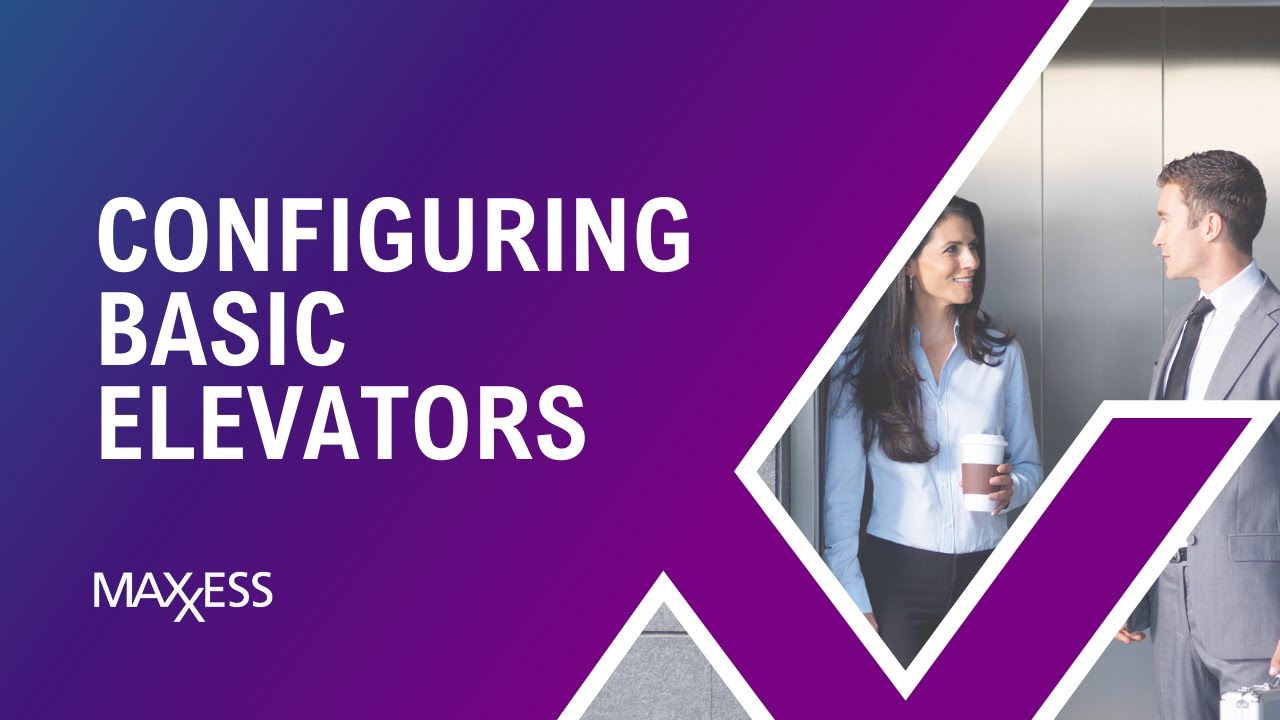 Maxxess eFusion & eAXxess 6.0.2 or later and eMAX Hardware | Configuring Elevators - YouTube