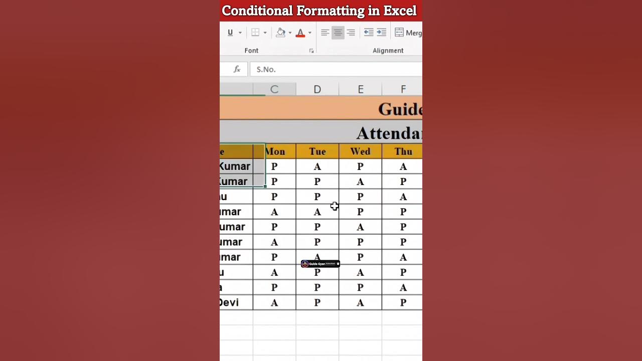 Conditional Formatting in Excel || How To Apply Conditional Formatting in Excel || Guide Gyan ...