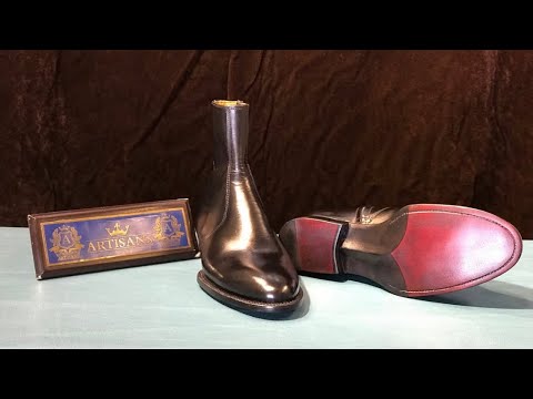 BalckHandmade Maskita Half Long Shoes in pure Cow Leather with Goodier ...