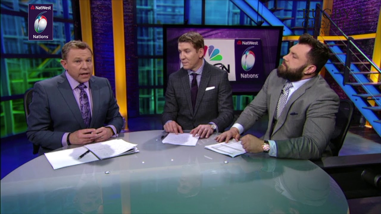 Alex Corbisiero and Dan Lyle on Round Four | NBC on NatWest 6 Nations ...