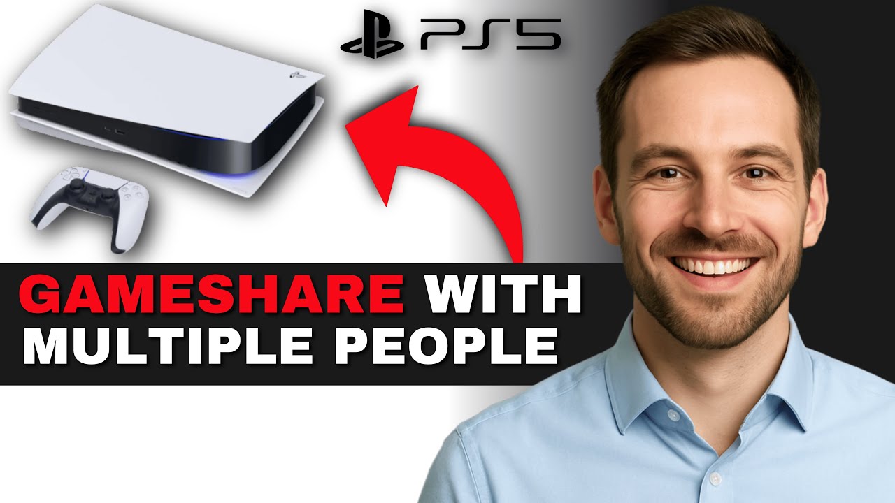 How To Gameshare With Multiple People on PS5 (EASY GUIDE) - YouTube
