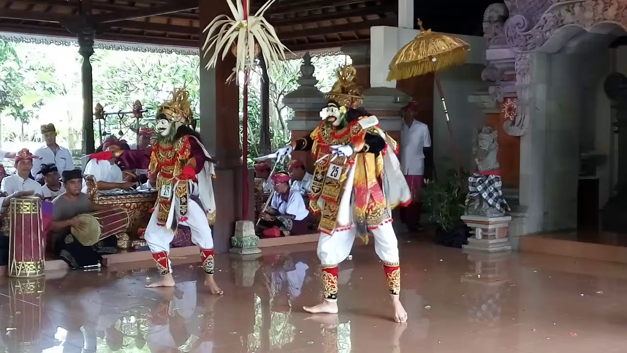 Tari Jauk Keras, indahnya warna dan gerak tarian Bali - YouTube