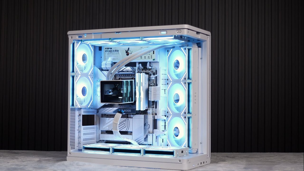 Most BEAUTIFUL Gaming Pc build Ever 😍 - YouTube