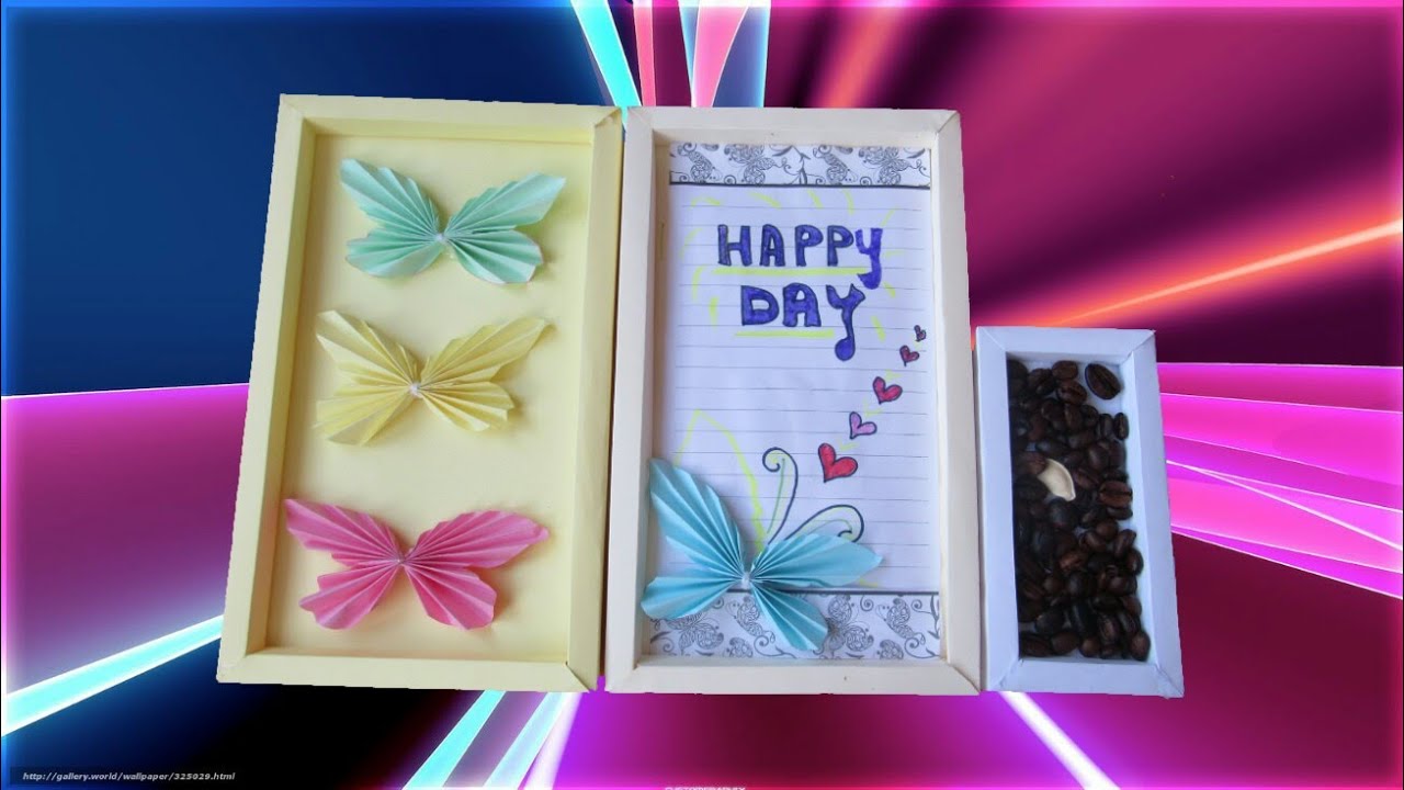 DIY - Cum sa faci o rama foto din hartie - YouTube