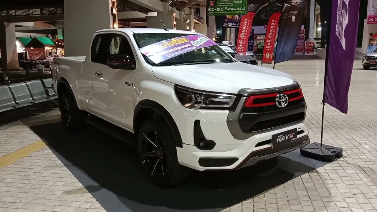มาอย่างหล่อ ได้ล้อ 20 นิ้วเลย Toyota Hilux Revo 2021 PreRunner C-Cab 2. ...