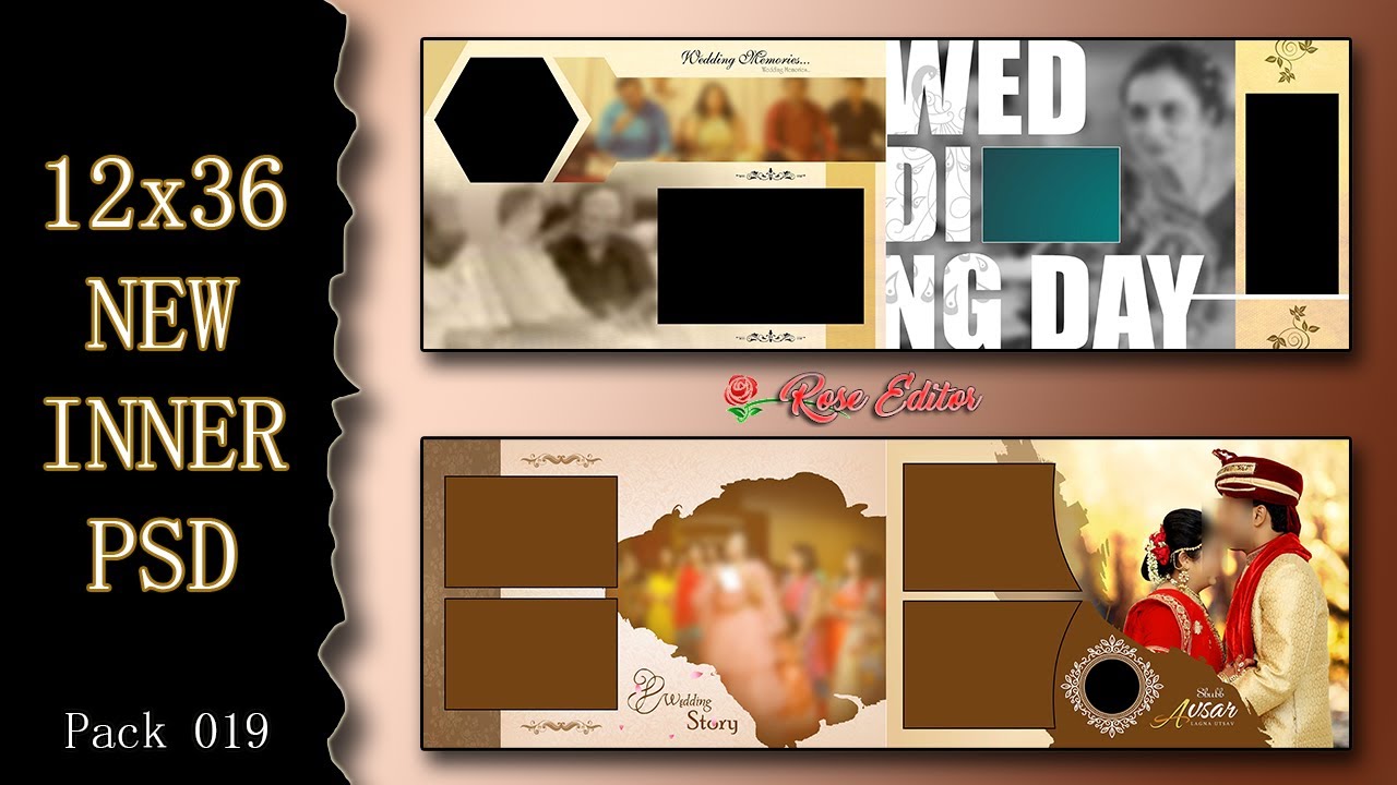 12x36 new Wedding INNER PSD Pack 019 - YouTube