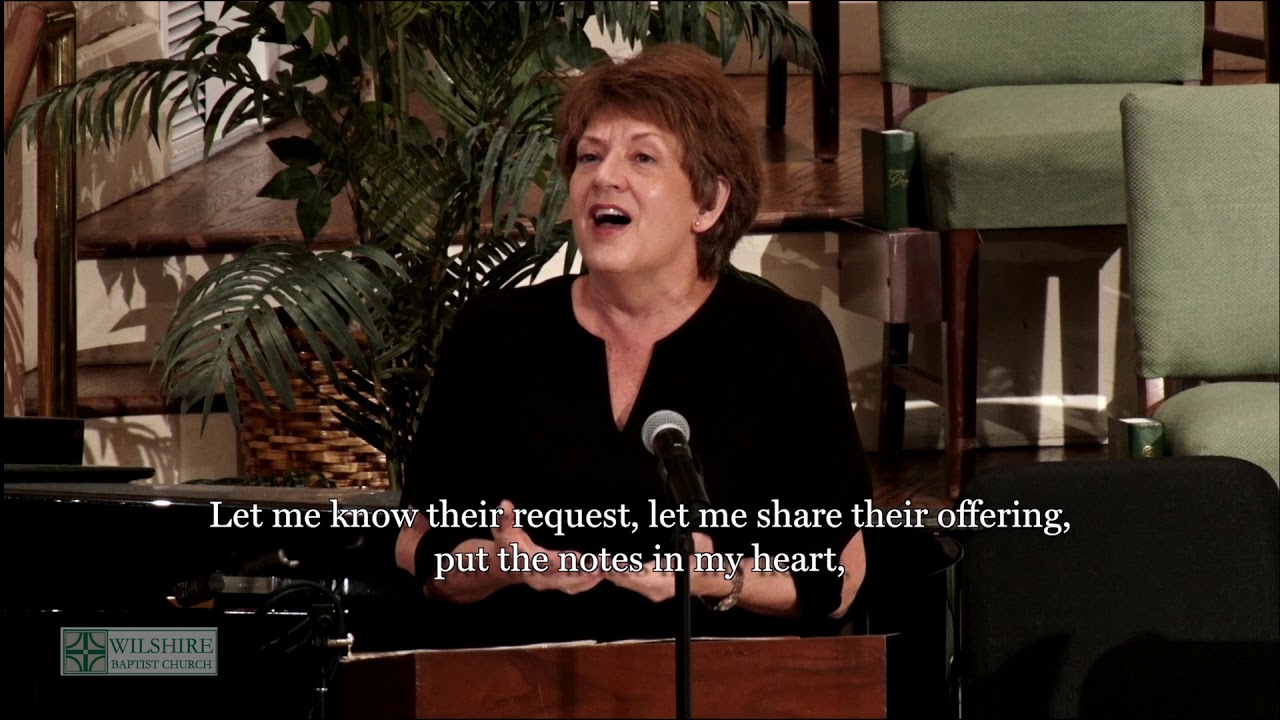 Jennifer Carter solo: “Hymns” - YouTube