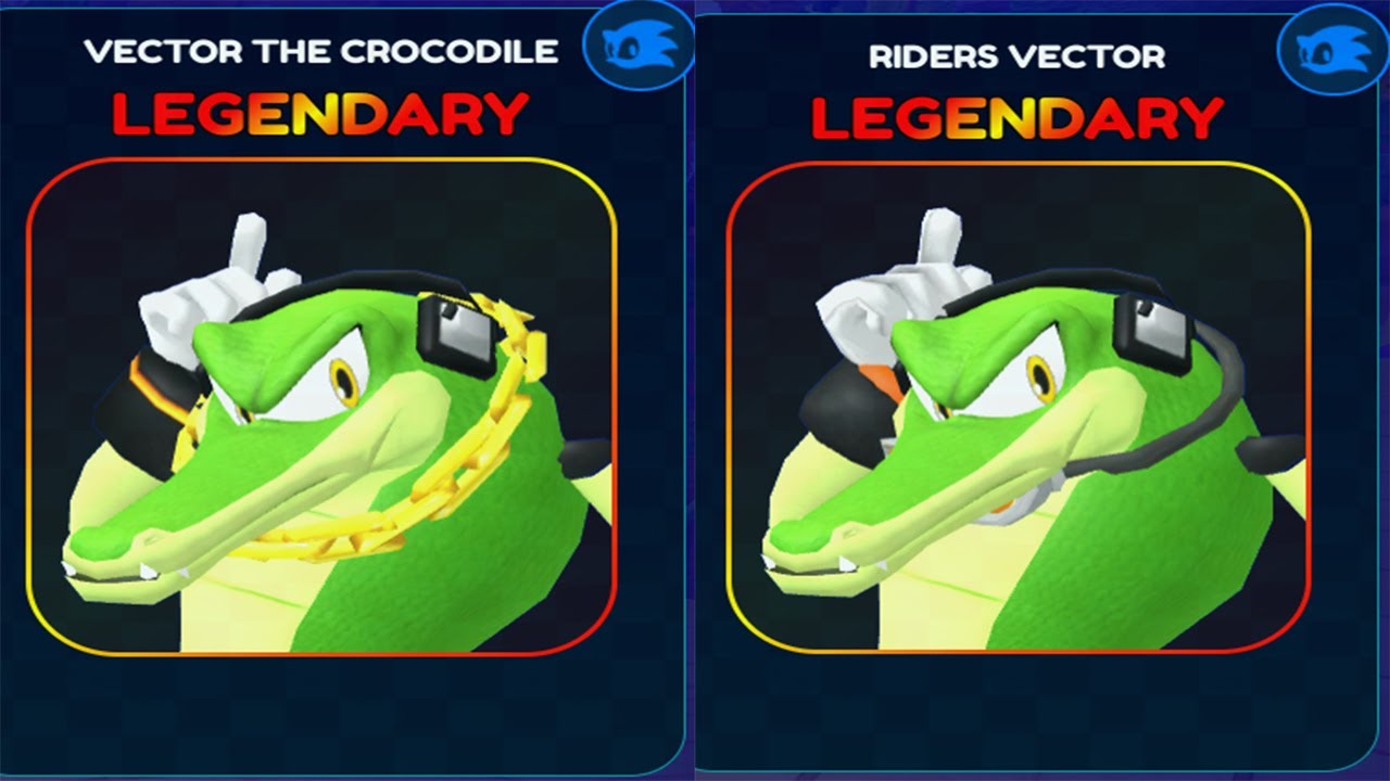 Riders Vector vs Vector the Crocodile in Sonic Speed Simulator Roblox ...