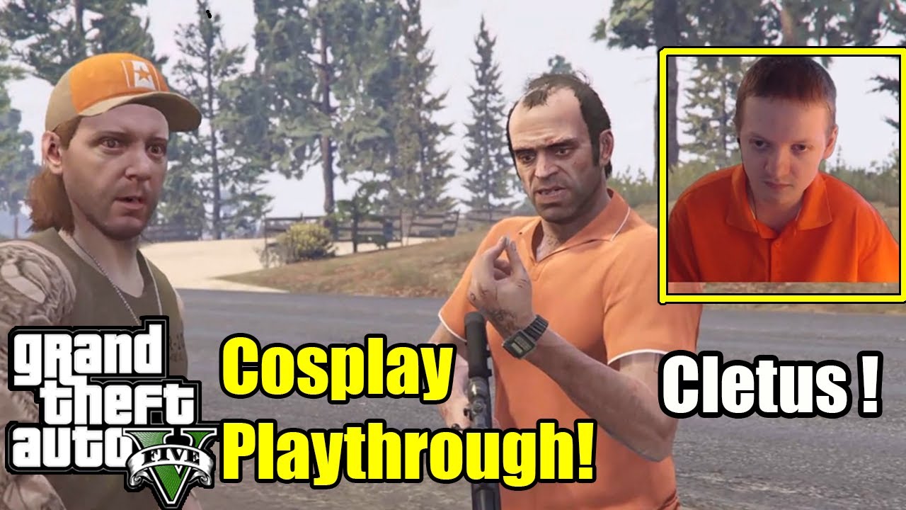 Trevor Hunts Elk With His Neighbor Cletus- GTA 5 PS5 Cletus Stranger ...