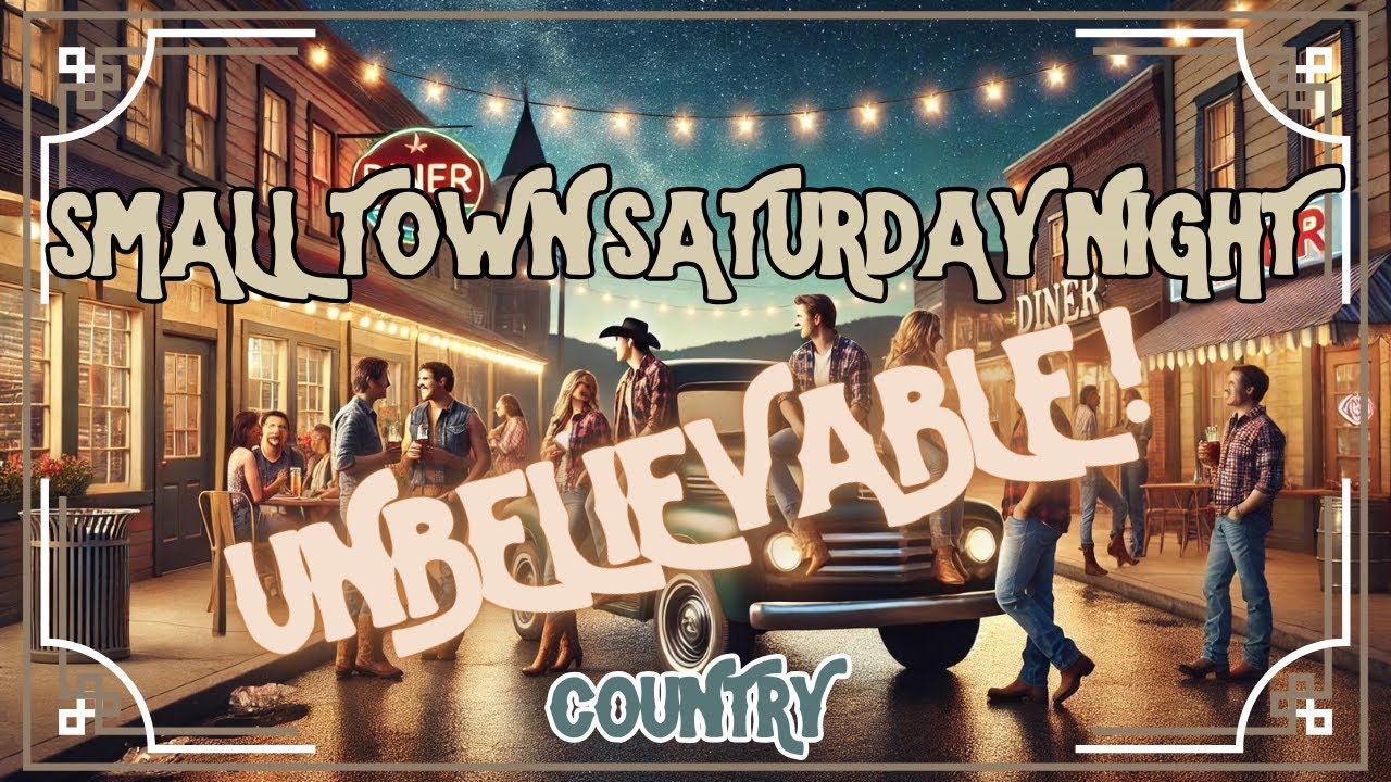 Small Town Saturday Night (Song, Lyrics in Description) | (Country ...