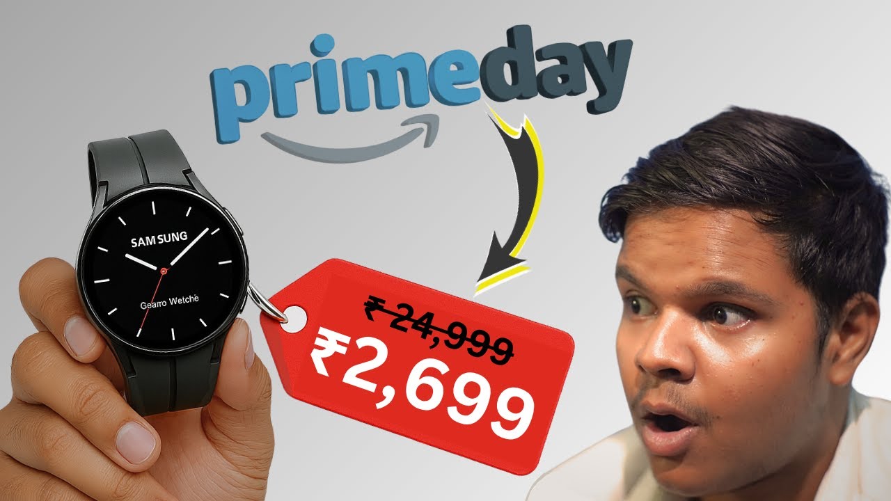 Flat - 90% off || Prime Day Steal // Samsung galaxy watch 6 - YouTube
