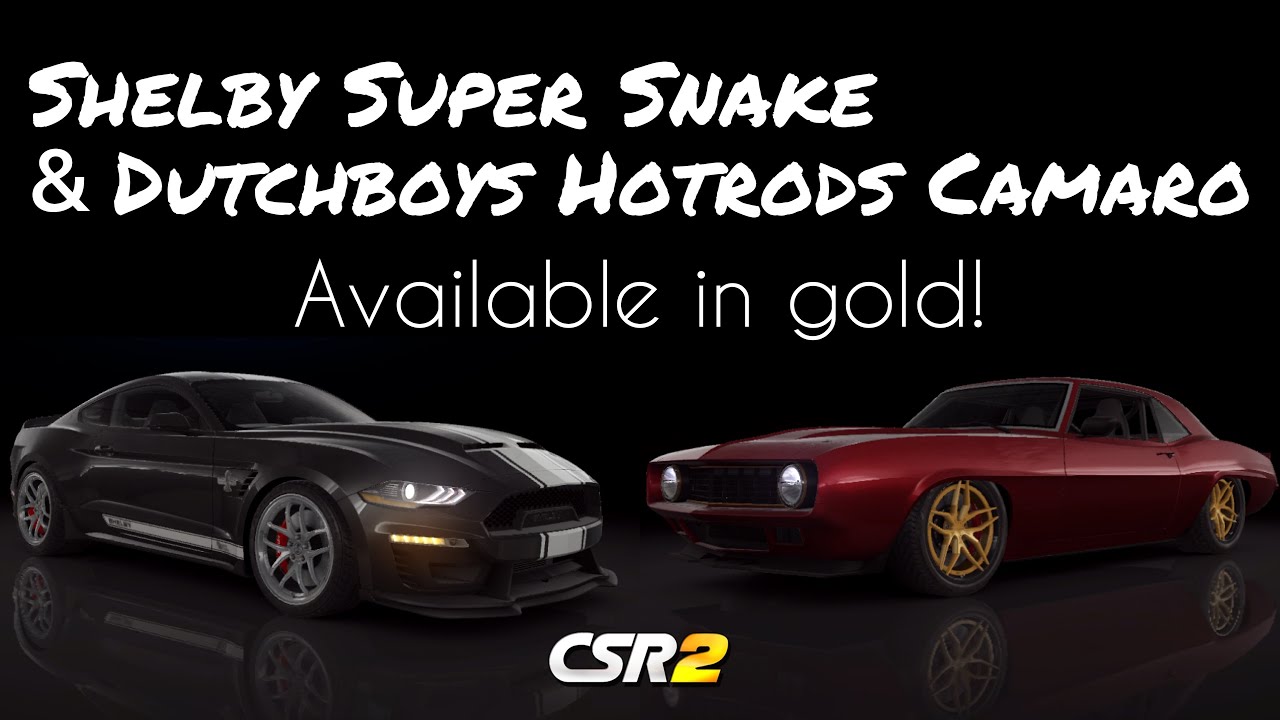 (Expired) Shelby Super Snake & Dutchboys Hotrods Camaro available in ...